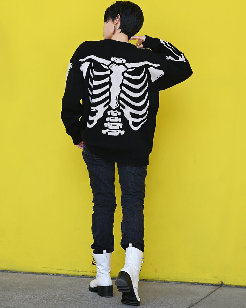 Sweater: Skeleton – KINWAMONSTER