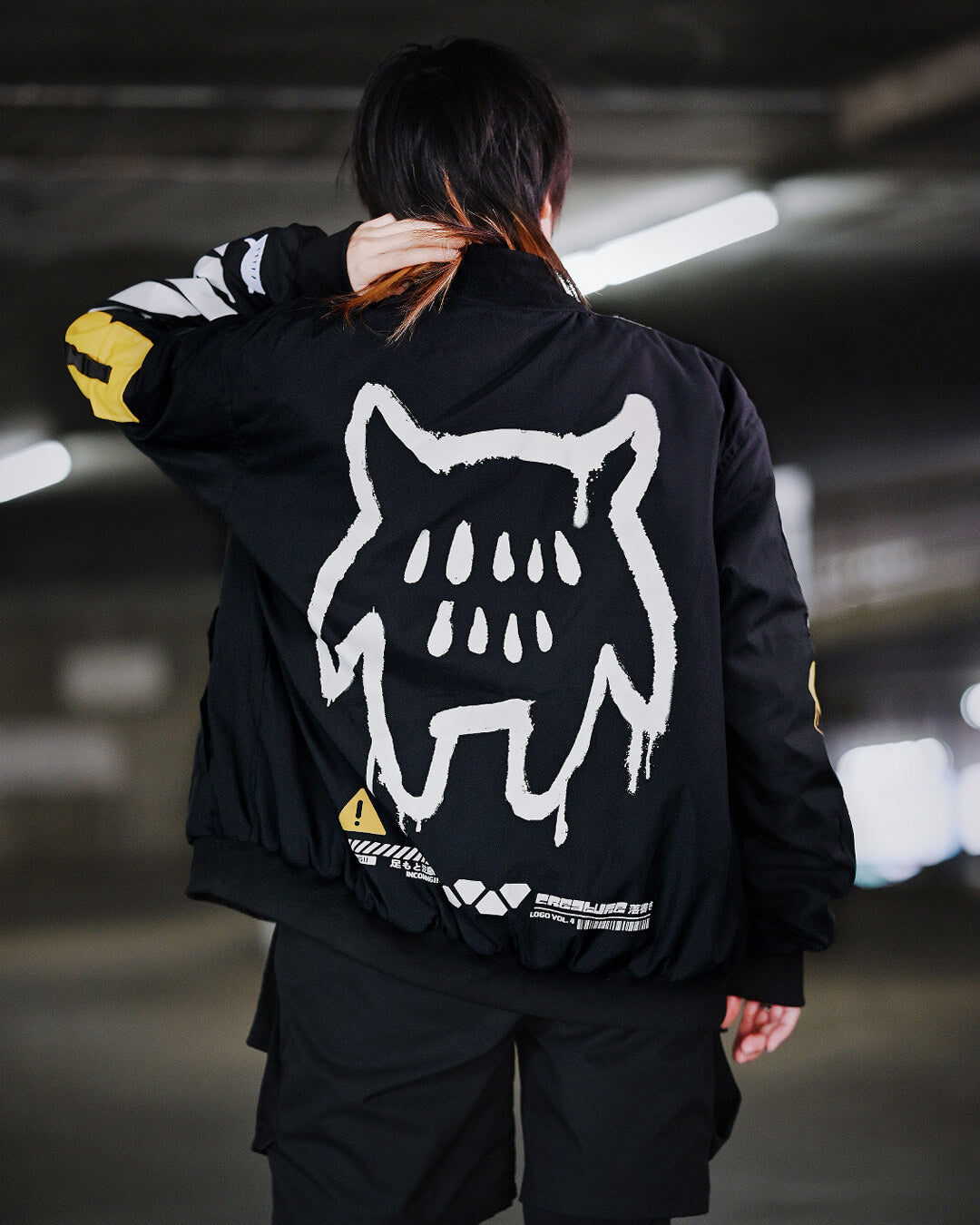 Jacket: Vol. 4 LOGO Graffiti Bomber – KINWAMONSTER