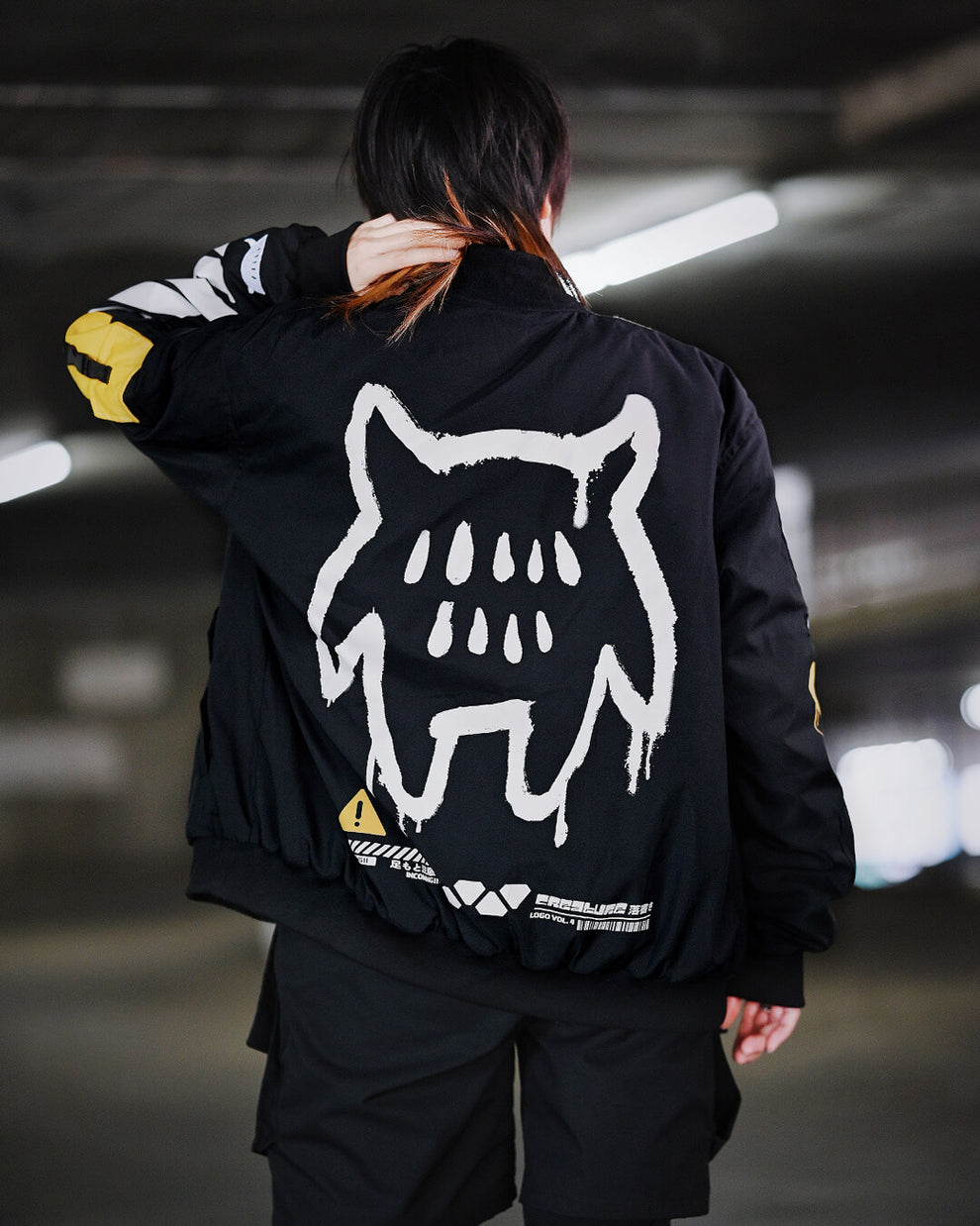 Jacket: Vol. 4 LOGO Graffiti Bomber – KINWAMONSTER