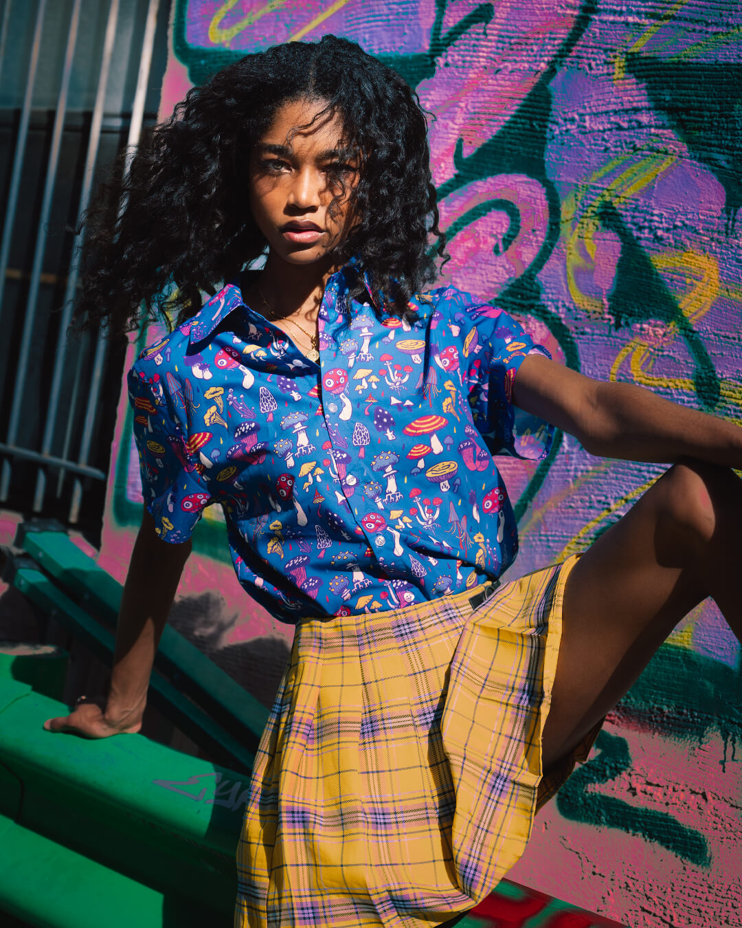 Button-Up: MUSHROOM (LAST CHANCE!) – KINWAMONSTER