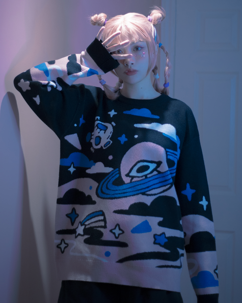 Sweater: Galaxy – KINWAMONSTER