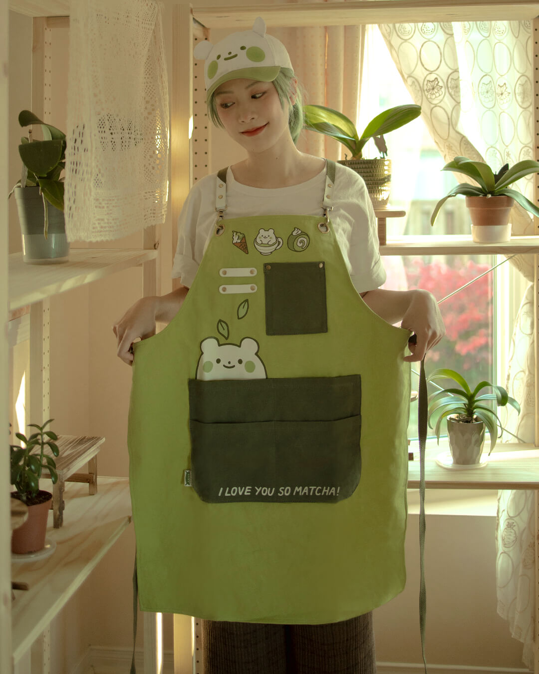 Apron: Matcha – KINWAMONSTER